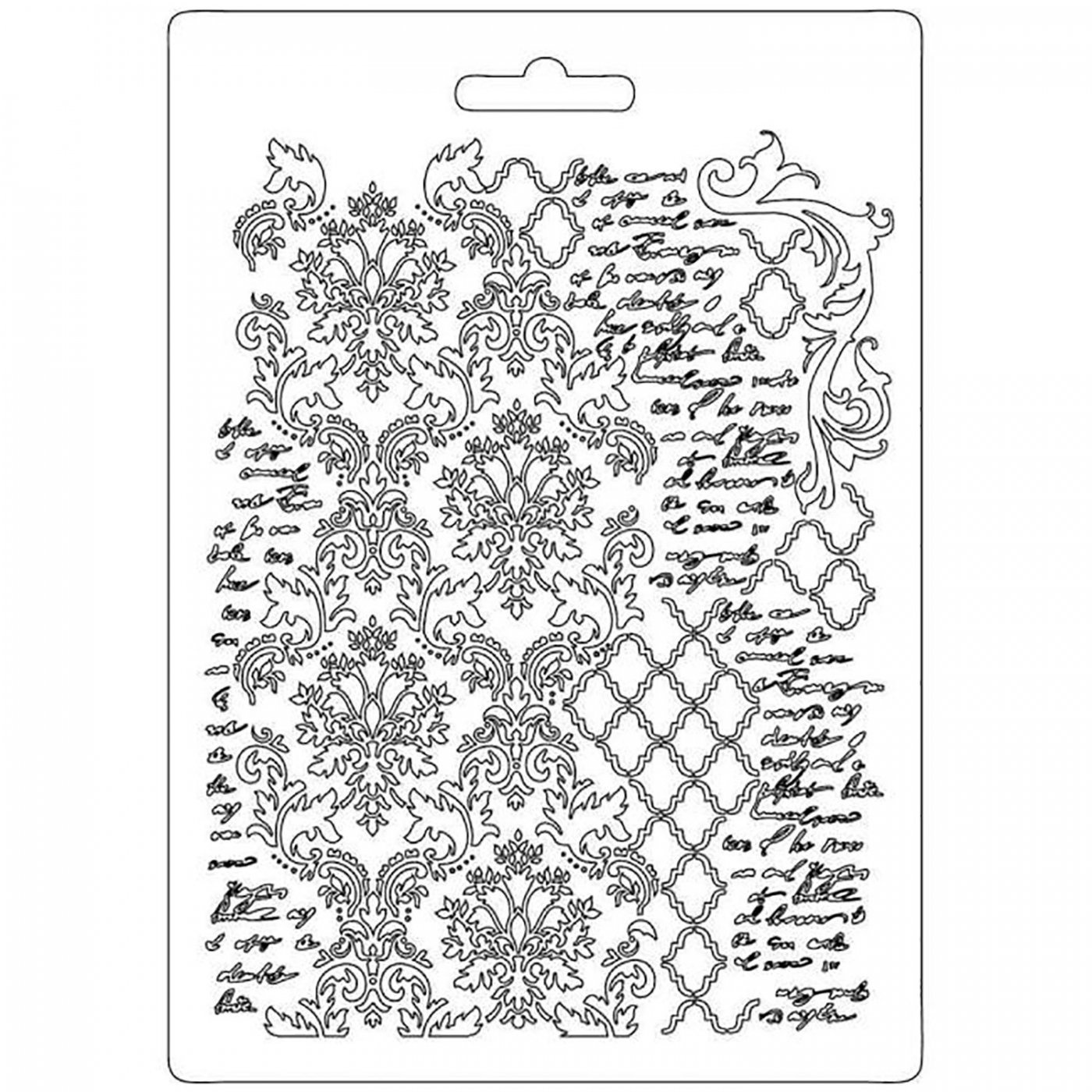 Plastová forma měkká Stamper, A5, Texture | Pentart | Čarovné farby